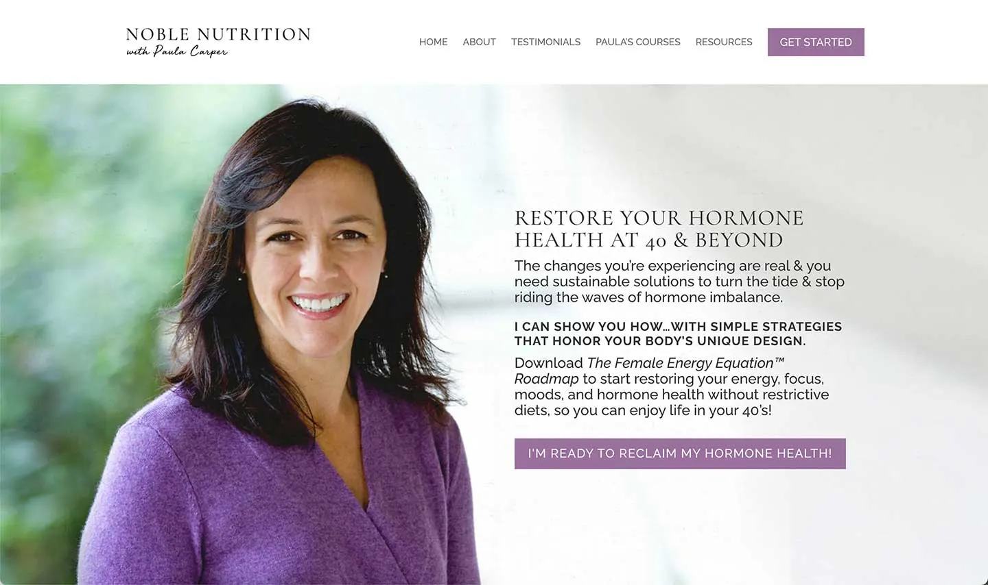 Paula Carper | Registered Dietitian, Women's Health Strategist - Paula ...